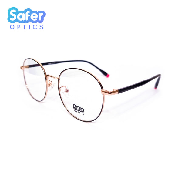 Envision Anti-Blue Light Glasses - Black Rose Gold– SaferOptics